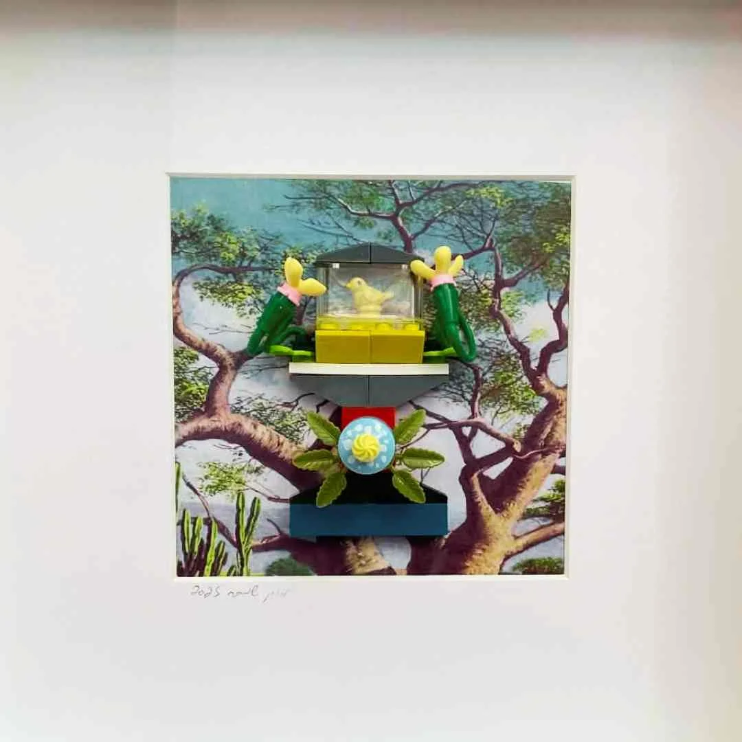 Bird | Moran Shambar | Collage | Under $1000